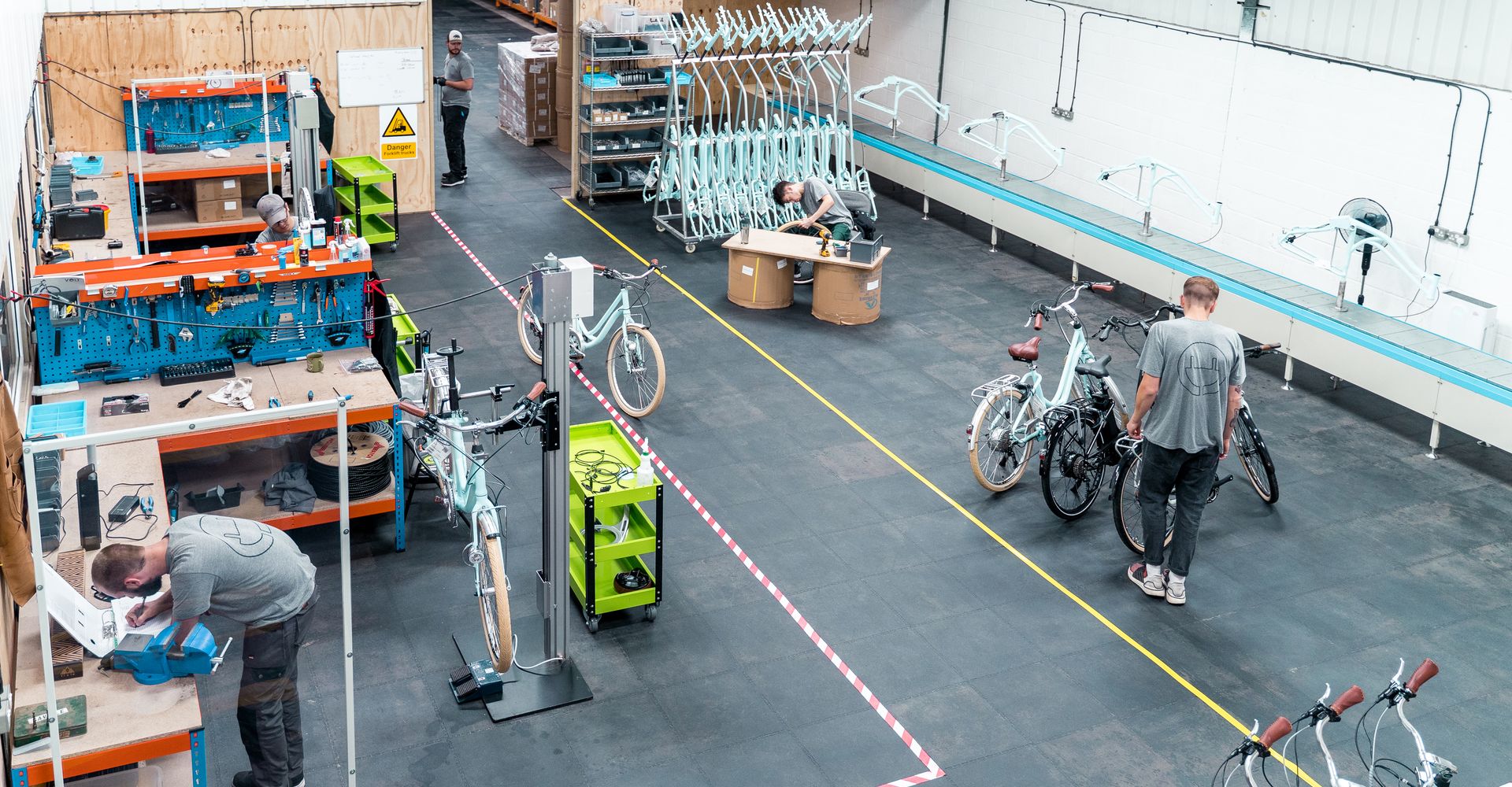 How are electric bikes manufactured?